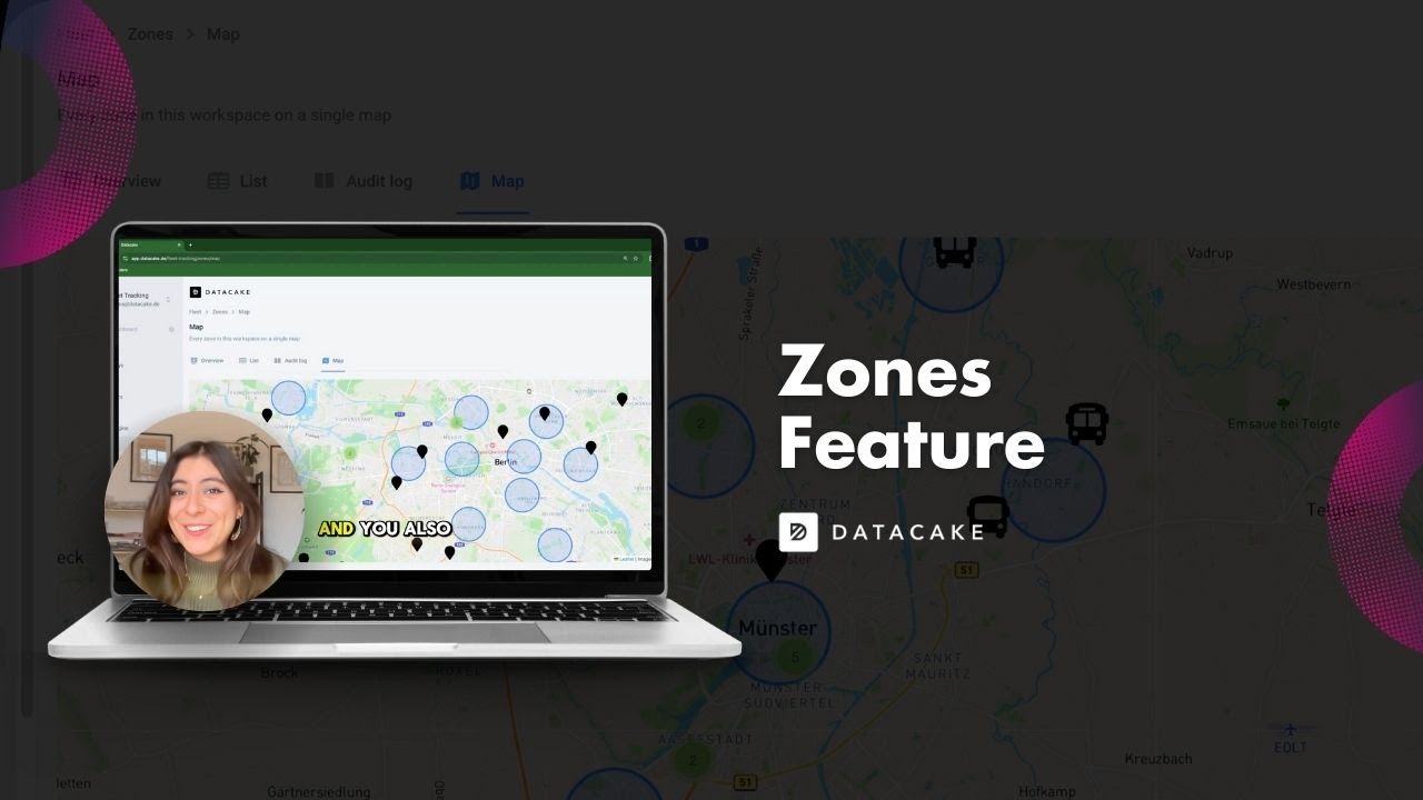 Zones Feature for Asset Tracking on Datacake - YouTube