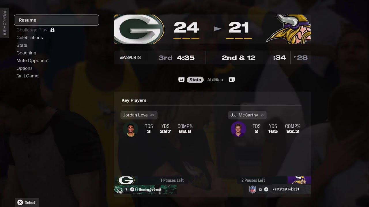 CFB 26 [LSU] | Madden 26 [Vikings/WFT] - YouTube