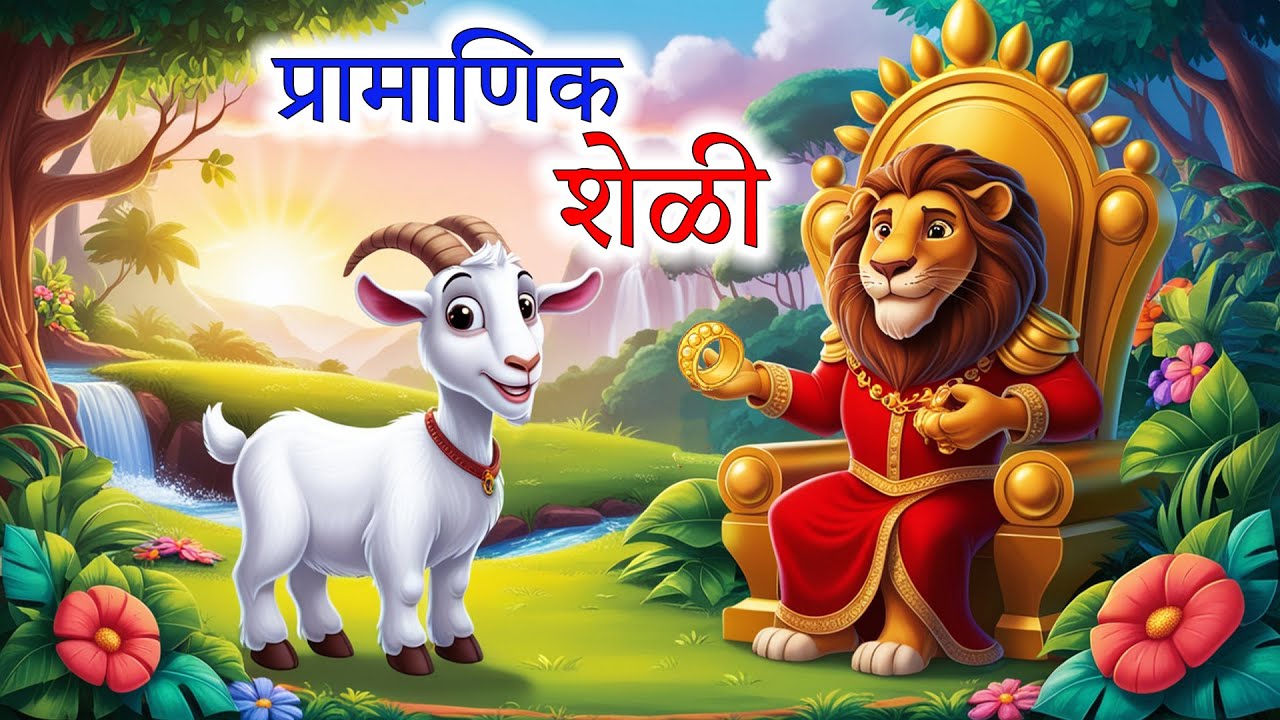 प्रामाणिक शेळी | Marathi goshti | Marathi Story | Marathi kahani ...