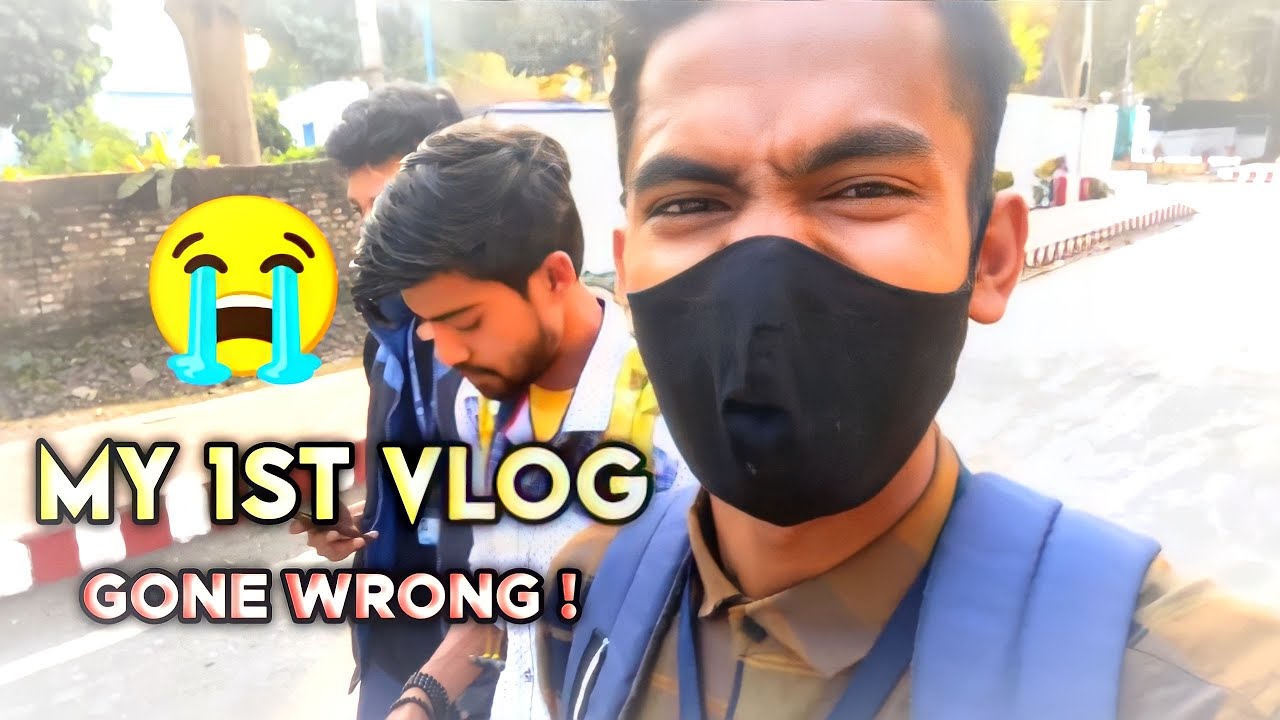 My first vlog gone wrong 😭 - YouTube