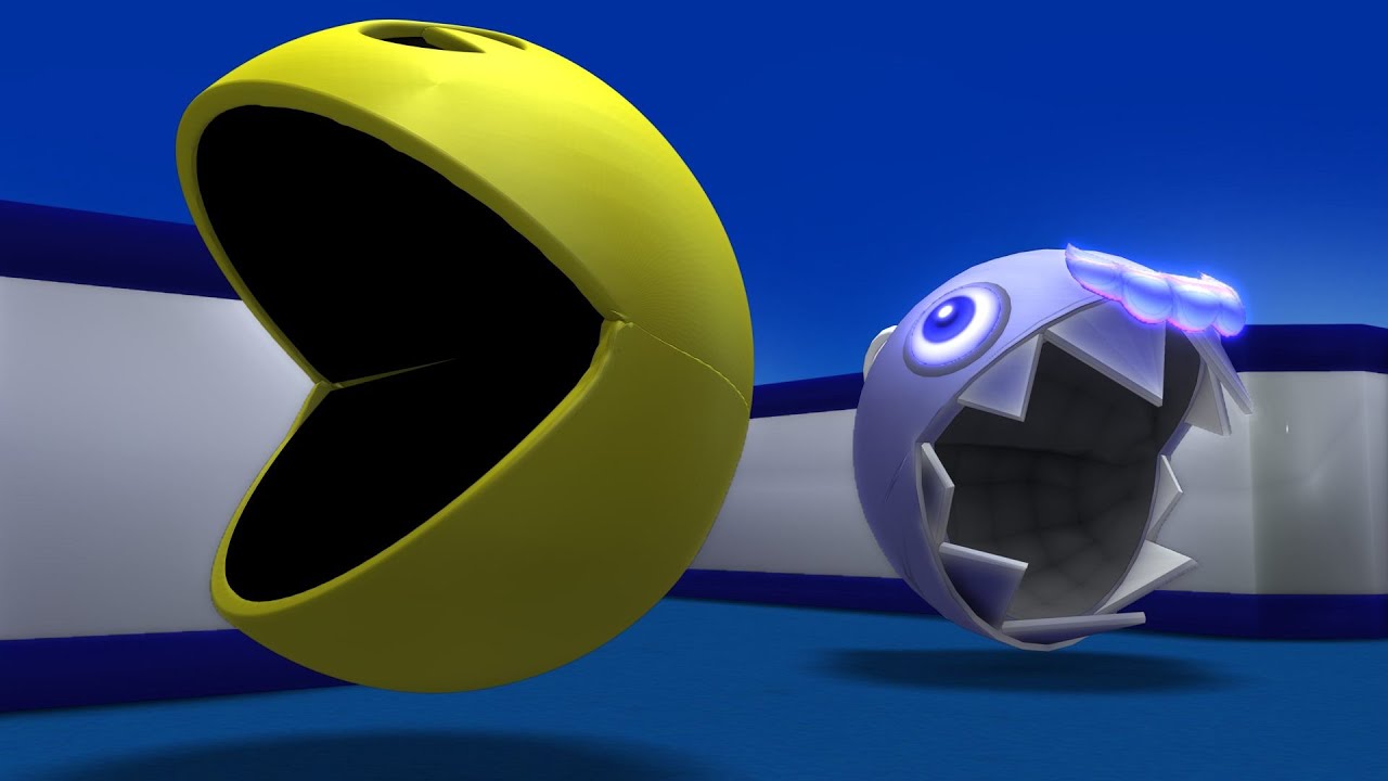 Pacman Vs Chain Chomp In Amazing Adventure - YouTube