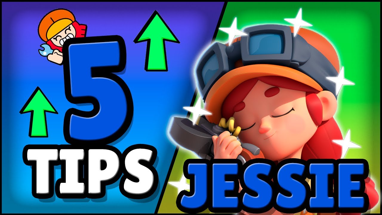 ⚡ COMO USAR a JESSIE en BRAWL STARS ⚡ [5 Consejos] Como mejorar en ...