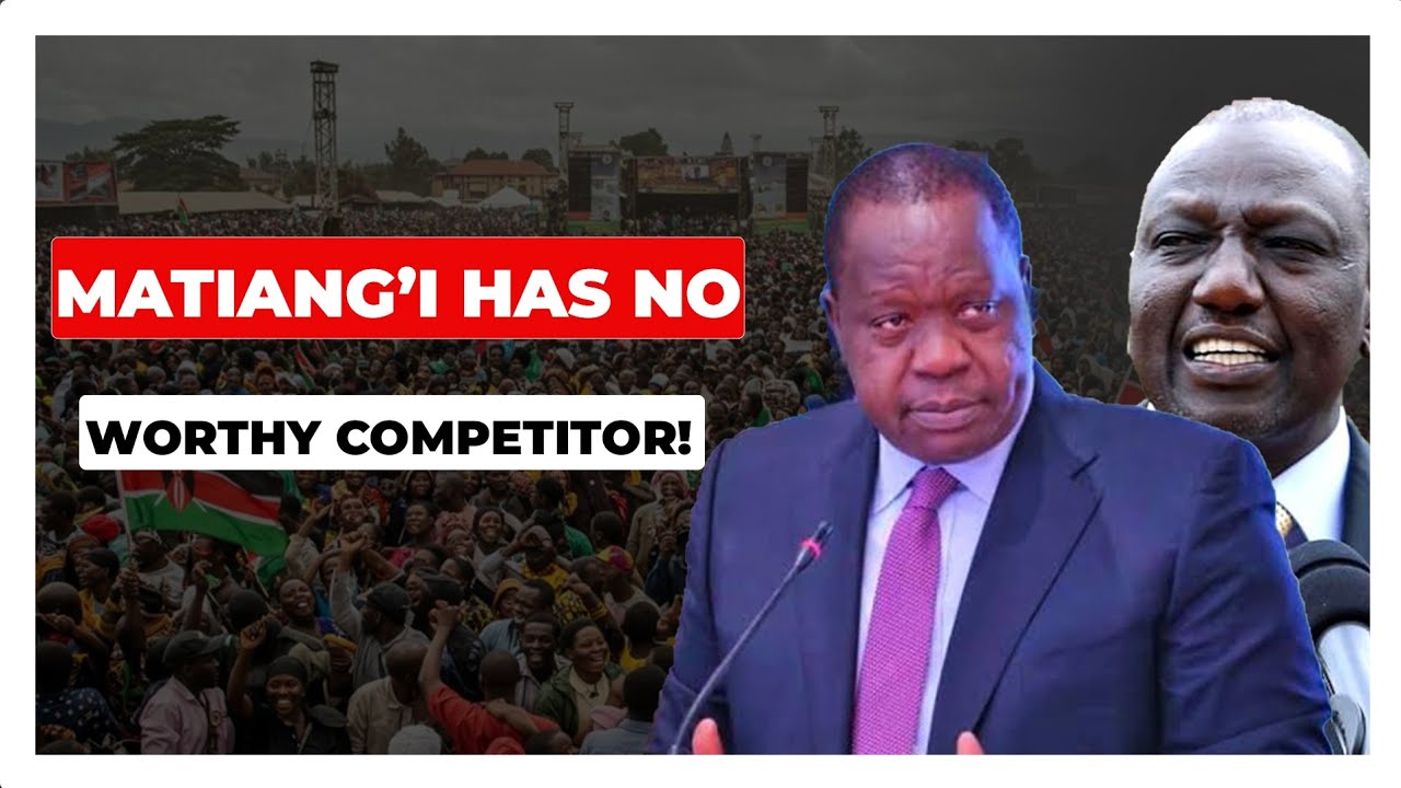 Ruto has nothing on MATIANG'I in 2027 || Ensari Mache - YouTube