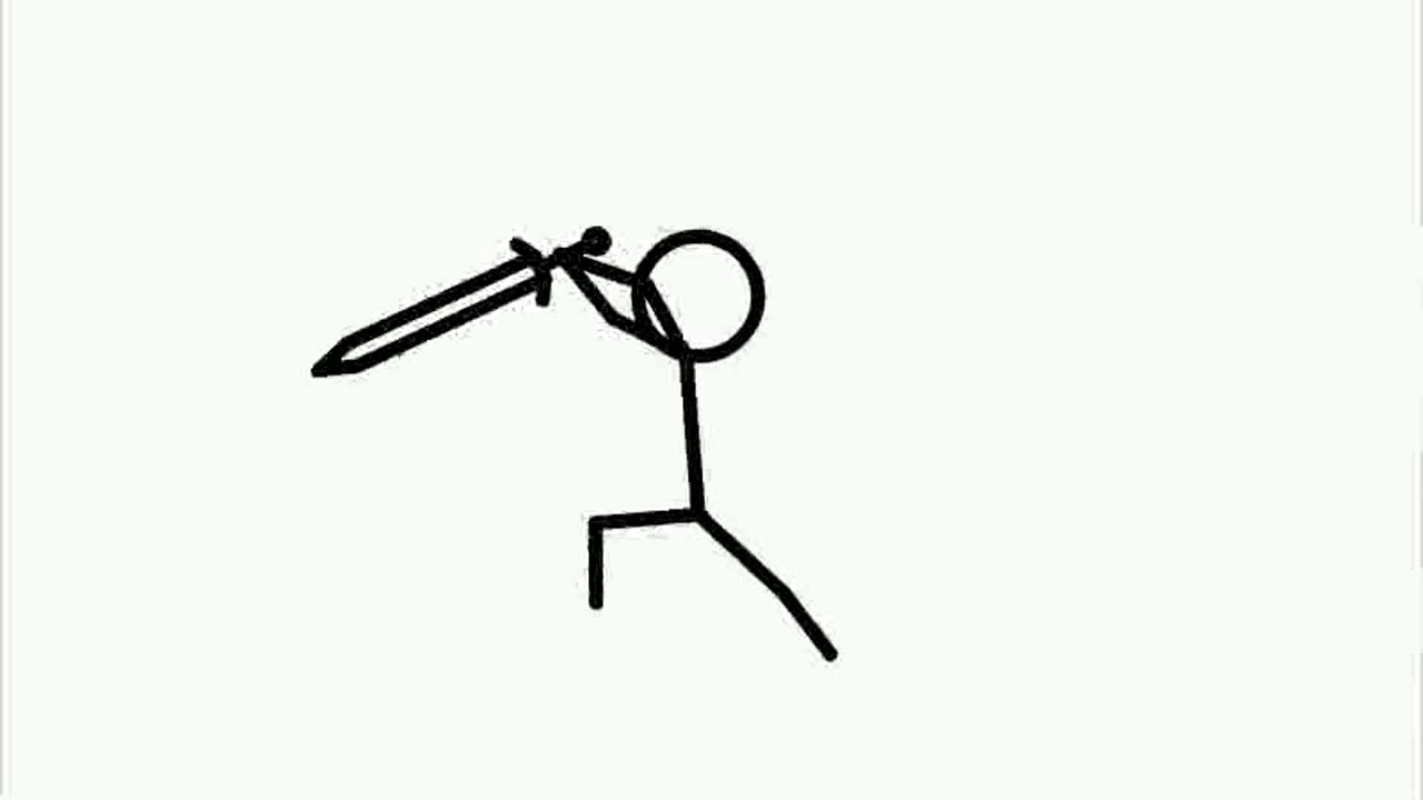 Simple Stick Fighter Animation #1 - YouTube