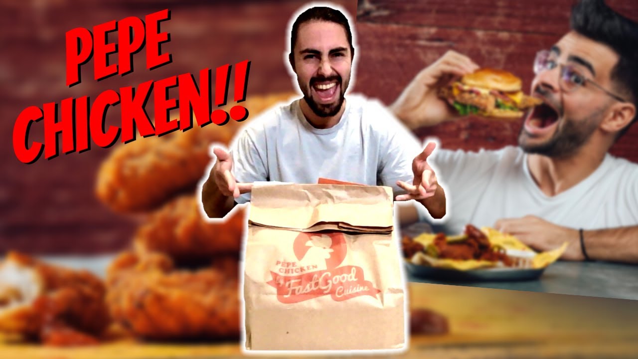 BIG DÉGUSTATION CHEZ PEPE CHICKEN BY @FastGoodCuisine - YouTube