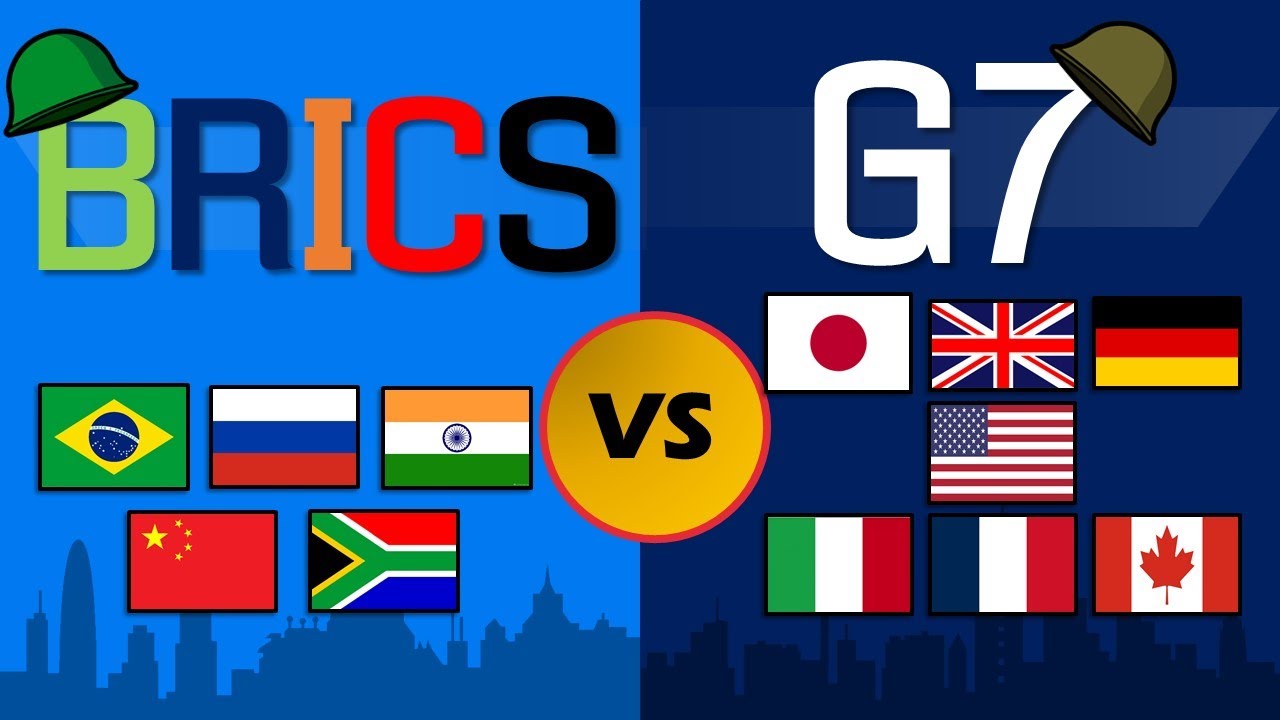 Comparison Of Military Power Brics Vs G7 Youtube