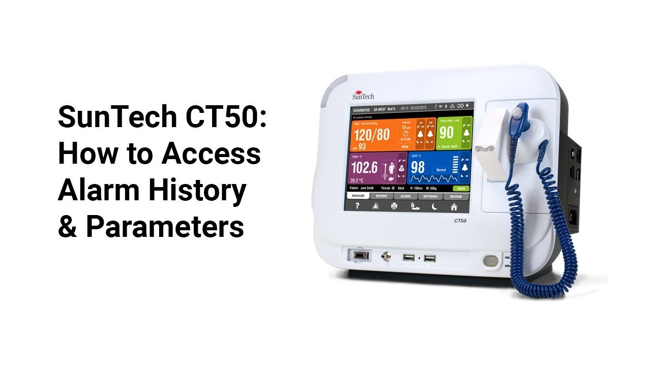 SunTech CT50: How to Access Alarm History and Parameters (8 of 9) - YouTube