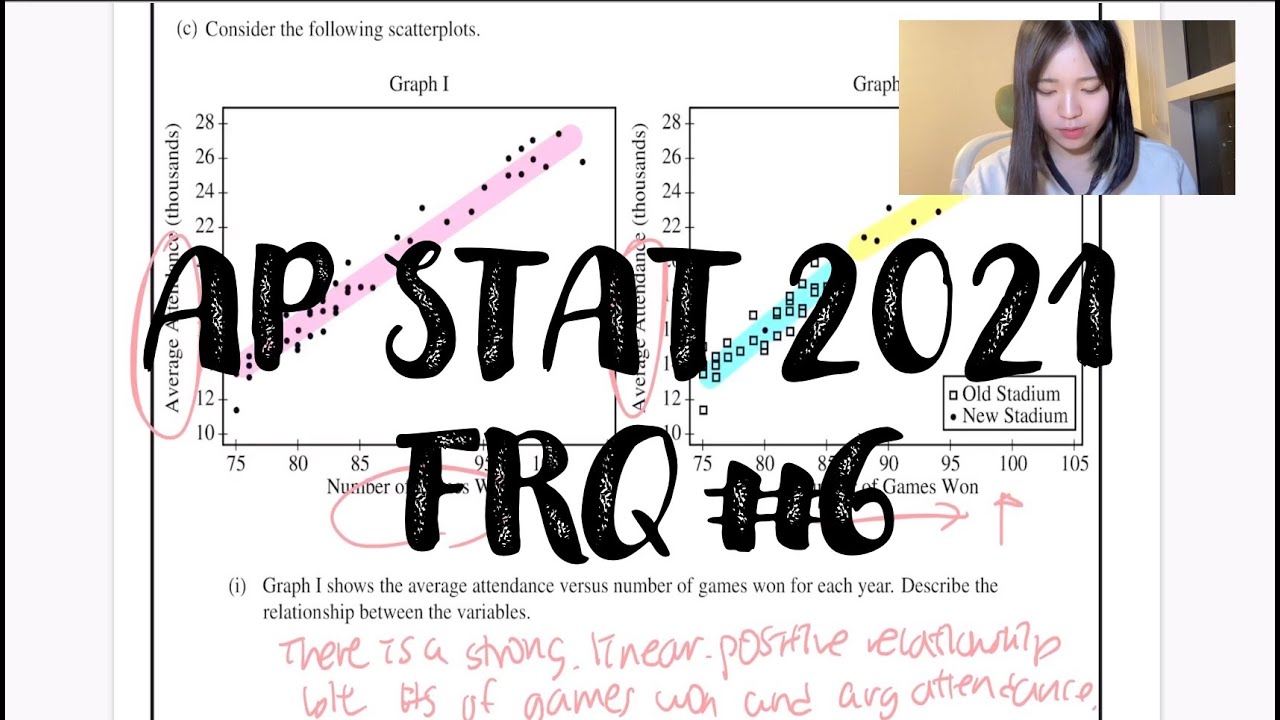 AP Statistics 2021 FRQ #6 / AP 통계학 2021 FRQ #6 문풀 - YouTube