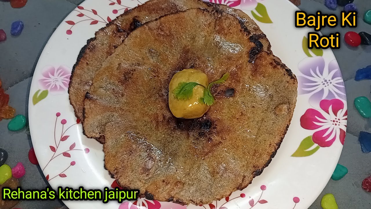 Bajre Ki Roti | Bina toote Bina kisi jhanjhat ke patli patli bajre ki ...