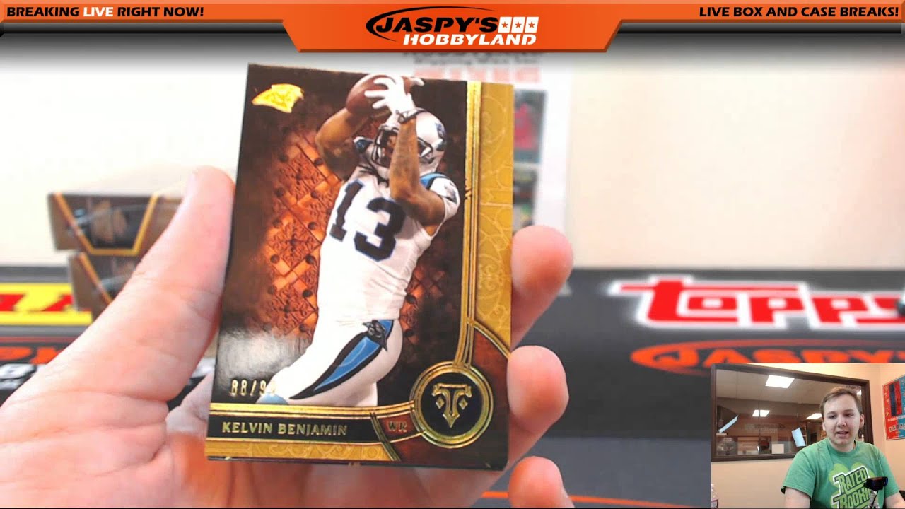 12/5 - 2015 Topps Triple Threads Football 9-Box Inner Case Break #2 ...