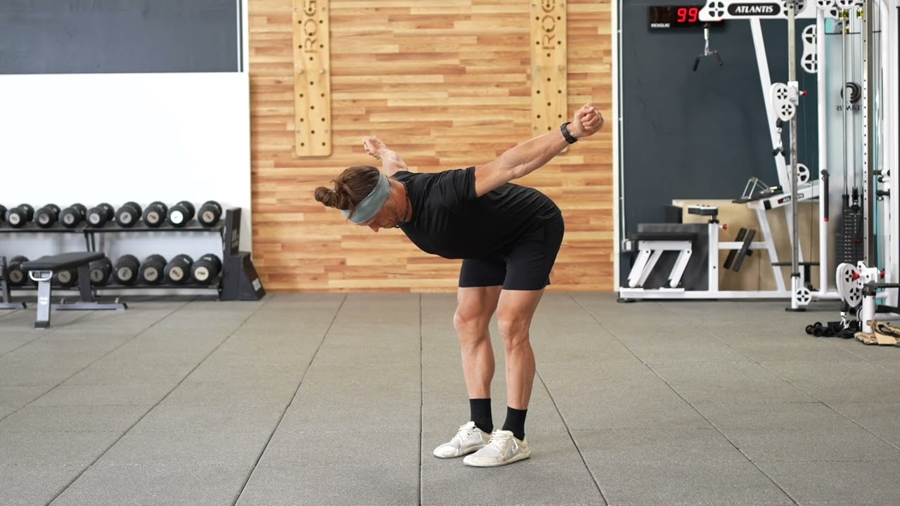 Bent Over Scap Retraction Isometric - YouTube