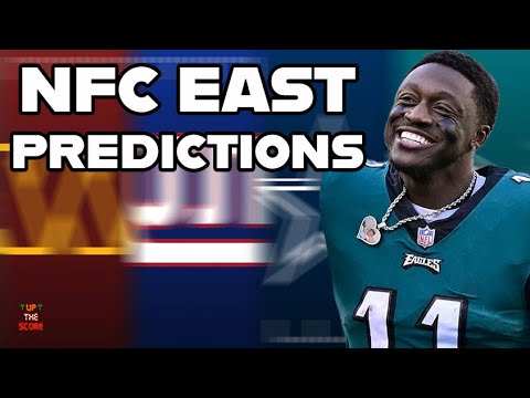NFC East Predictions & 2023 NFL WR Tier List | Up the Score EP. 72 ...