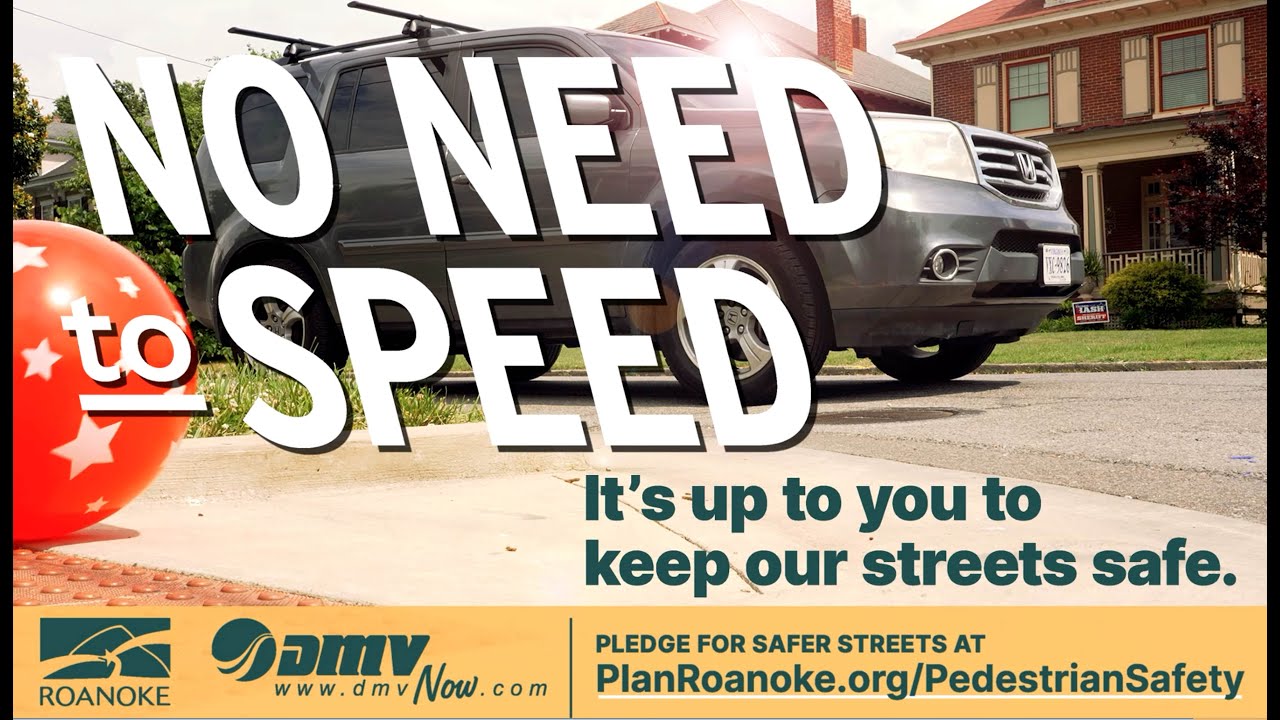 No Need to Speed PSA - YouTube