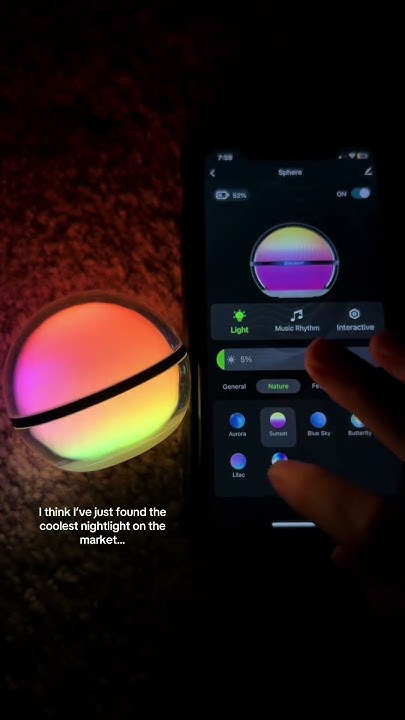 Experience the Magic of a Bluetooth-Controlled Light Sphere #fok - YouTube
