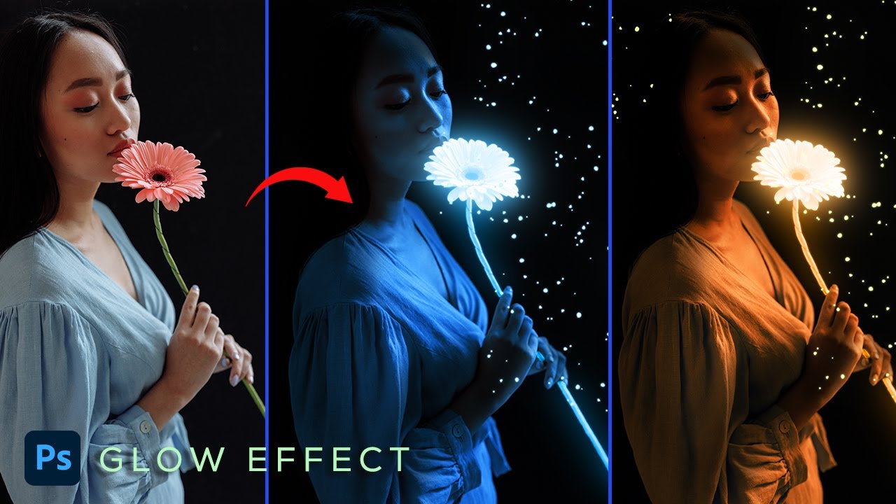 Glow Effect - Best Photoshop Tutorial | Glowing Effect 2023 - YouTube