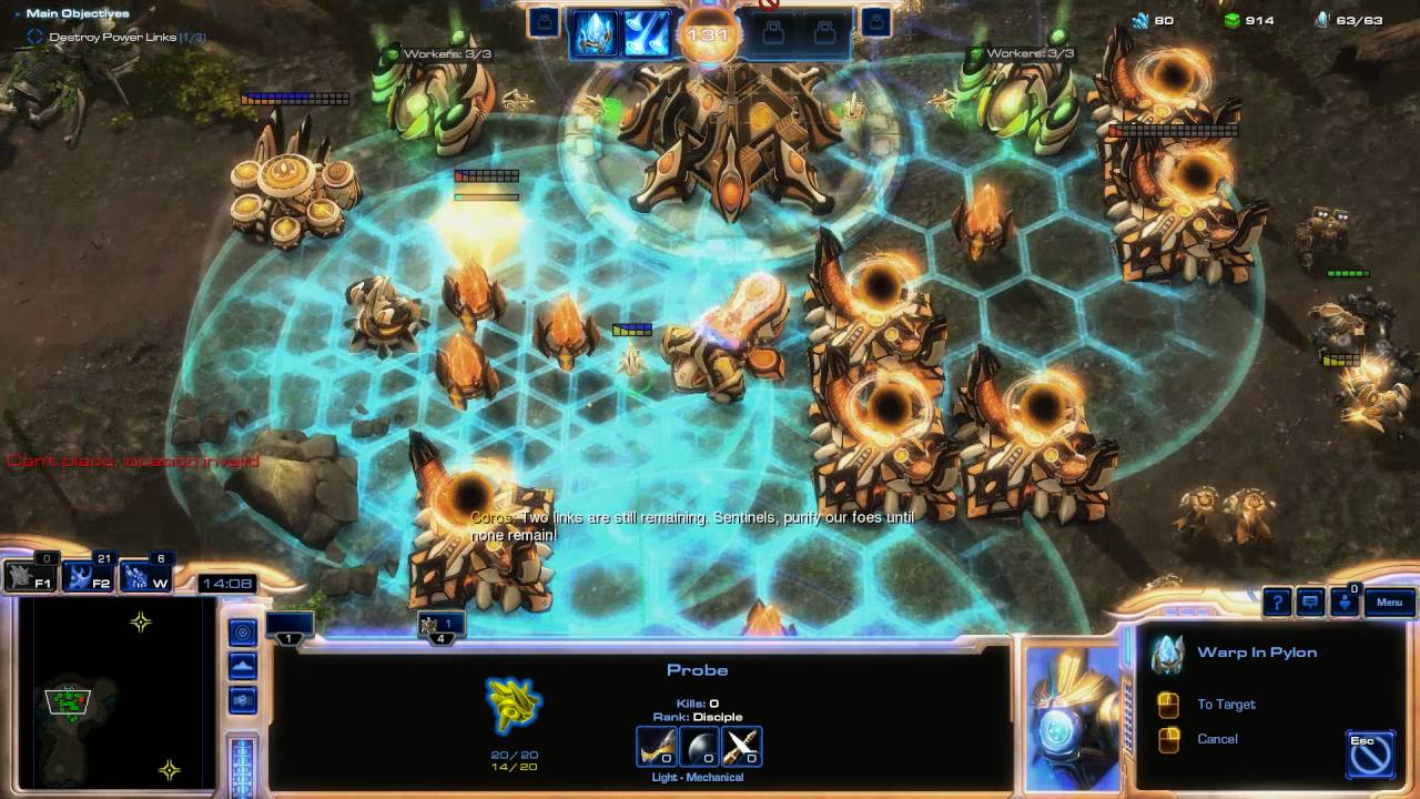 Starcraft 2: Unification of Purifiers 02 - Greater Threat - YouTube