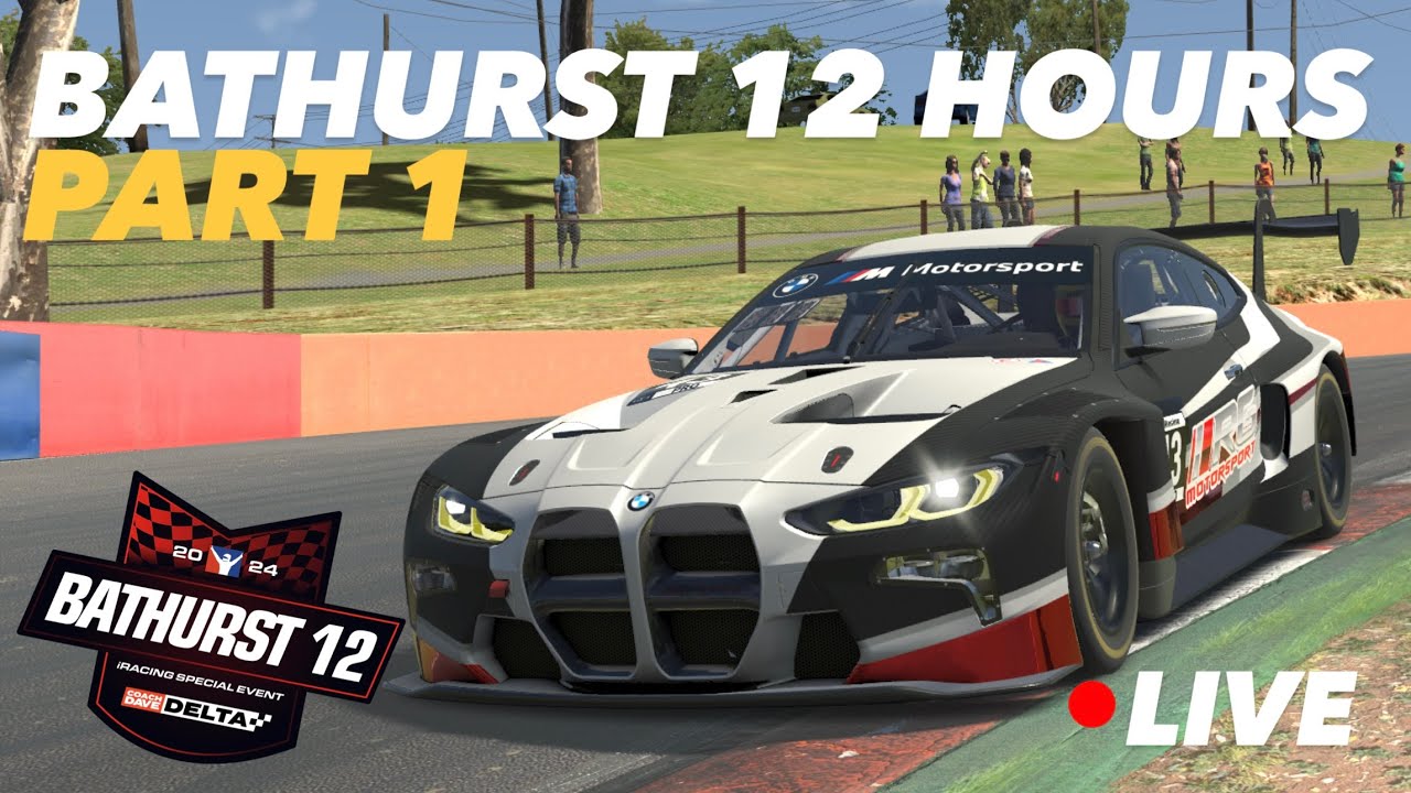 Iracing 12 Hours Of Bathurst - Special Events - YouTube