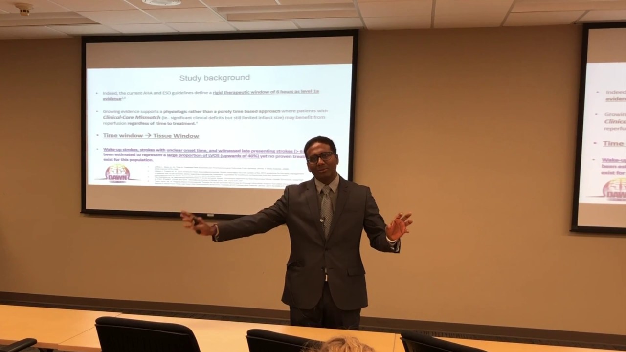 Dawn Trial for Stroke by Dr Tadi - YouTube