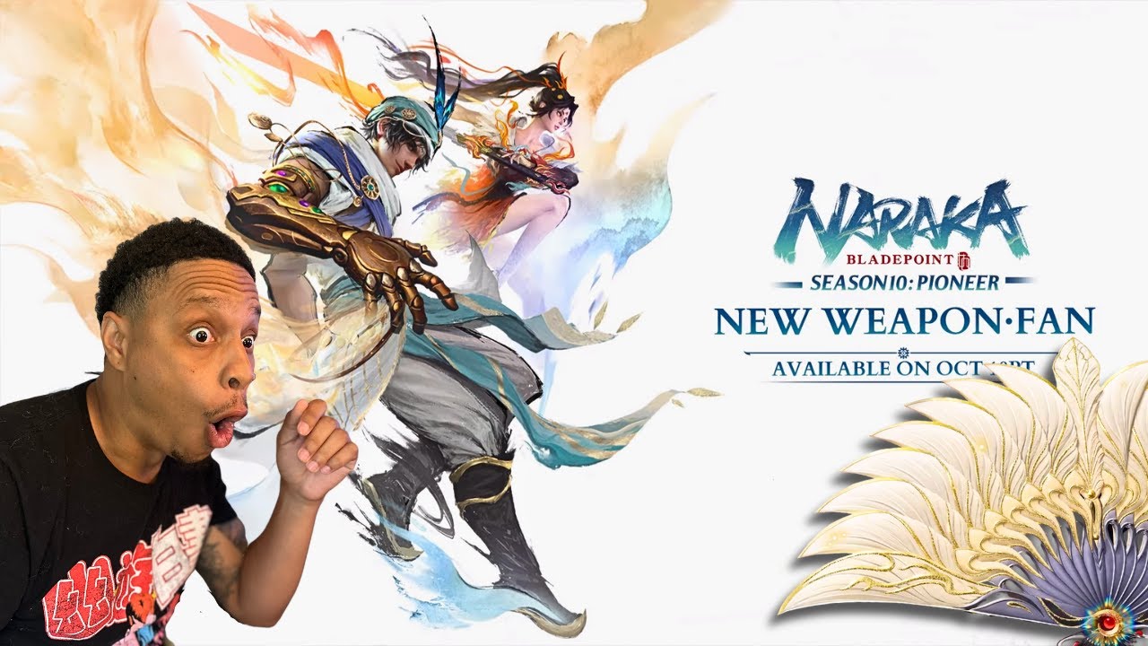 NEW FAN WEAPON Naraka Bladepoint - YouTube