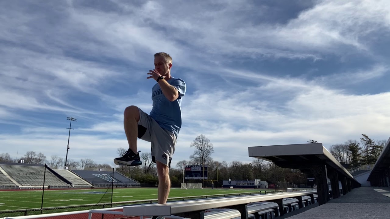 Single leg lateral step up - YouTube