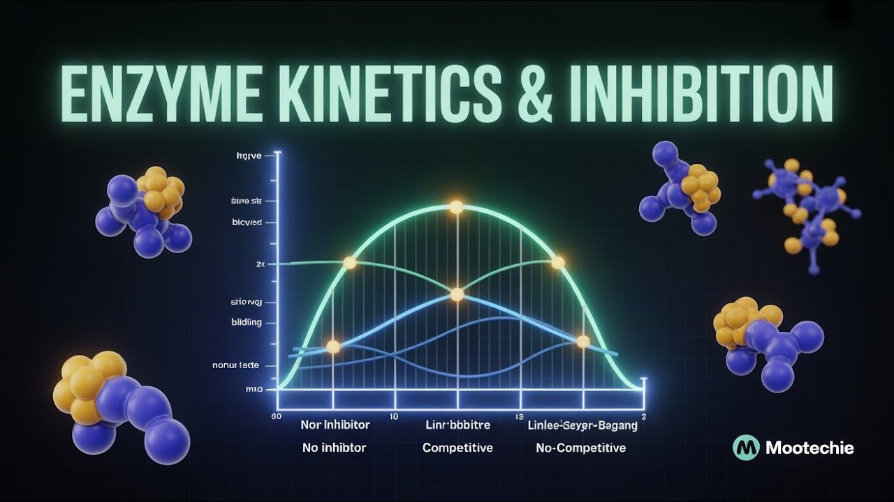 Enzyme Kinetics & Enzyme Inhibition Explained | MooTechie - YouTube