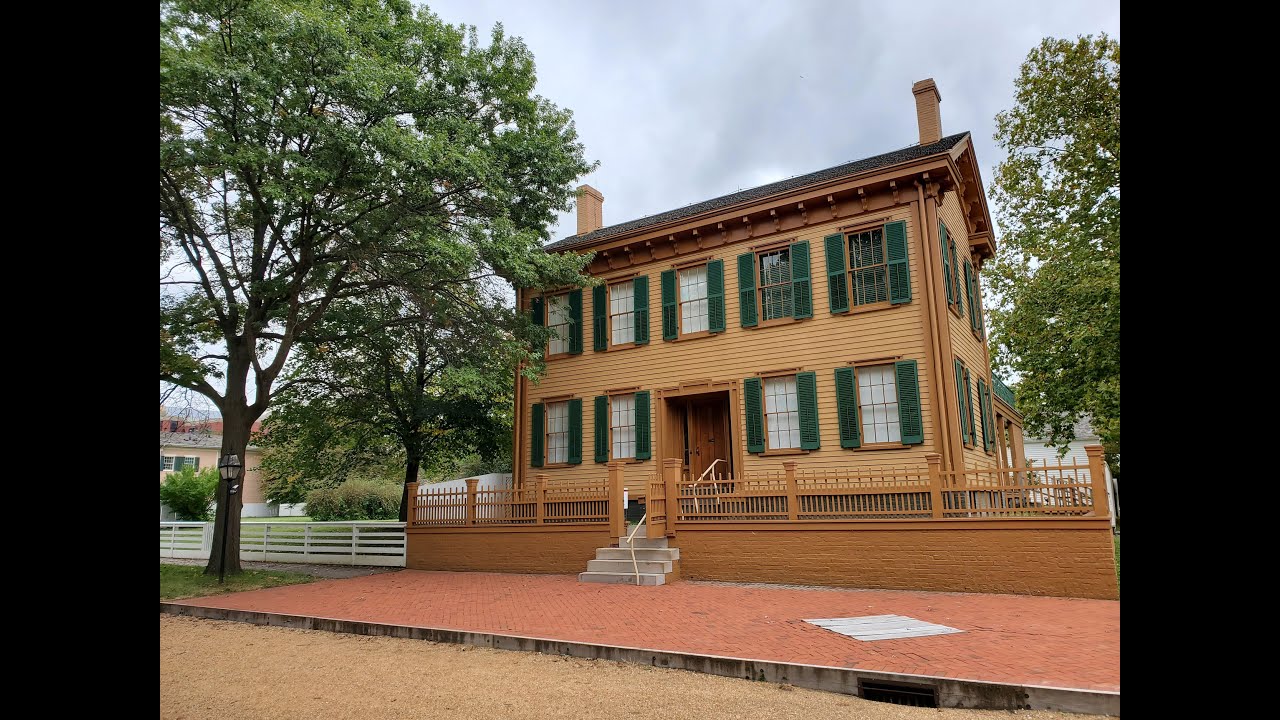 A Guided Tour of Lincoln's Home in Springfield, Illinois - YouTube