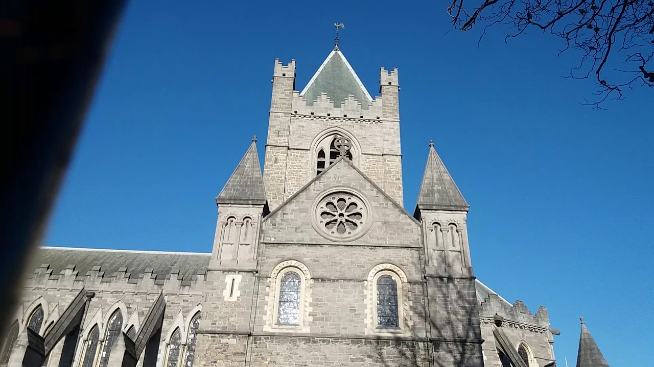 Bells ringing at Christ Church Cathedral in Dublin - YouTube