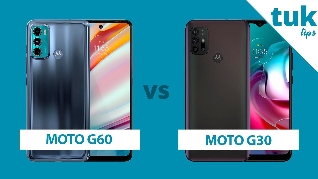 Moto G60 vs Moto G30 - Diferenças! Comparativo | Especificações - YouTube