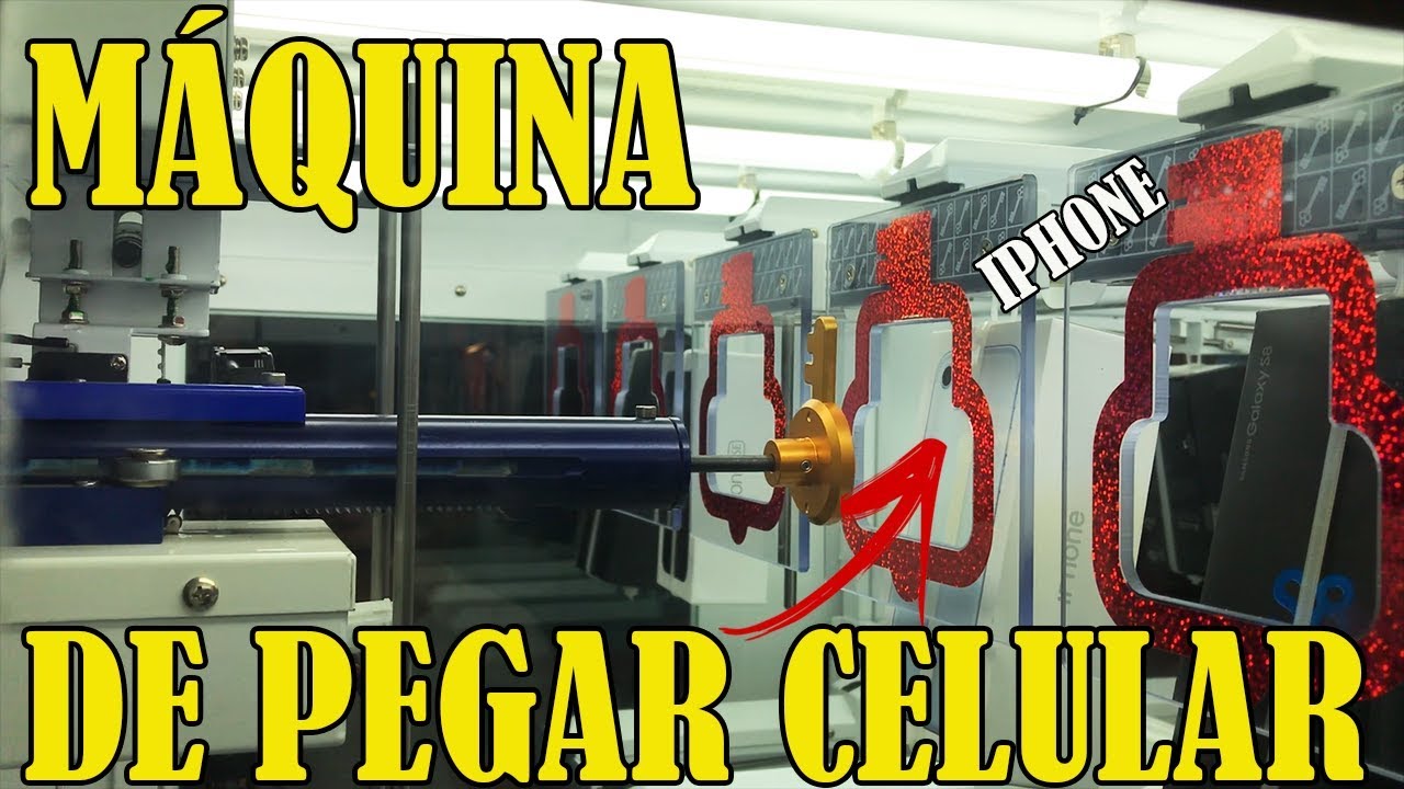MÁQUINA DE PEGAR CELULAR! - YouTube