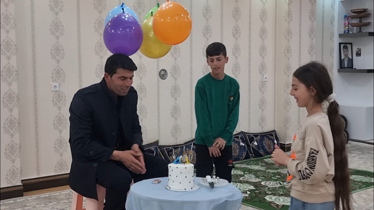 Small celebration, big love. Saving Dad's birthday - YouTube