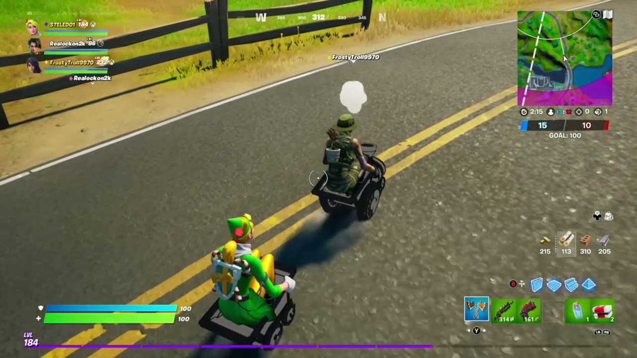 FORTNITE EMOTE TRAIN!! - YouTube