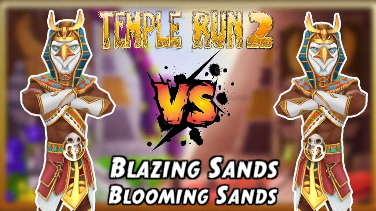 Imhotep VS Imhotep Blazing Sands VS Blooming Sands Temple Run 2 - YouTube