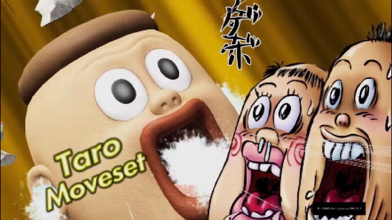 Taro Yamada( Chinyuki: Taro to yukai na Nakamatachi) Moveset - YouTube