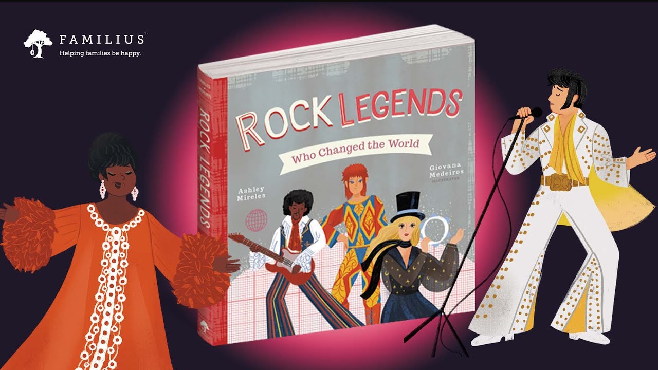 Rock Legends Who Changed the World | Read Along With Me Picture Books ...