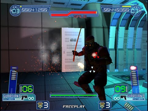 Virtua Cop 3 arcade 2 player 60fps