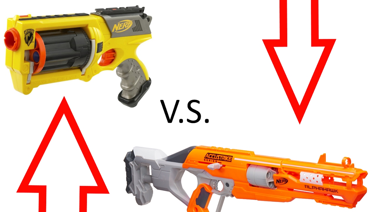 Nerf War Old V.S. New Guns - YouTube