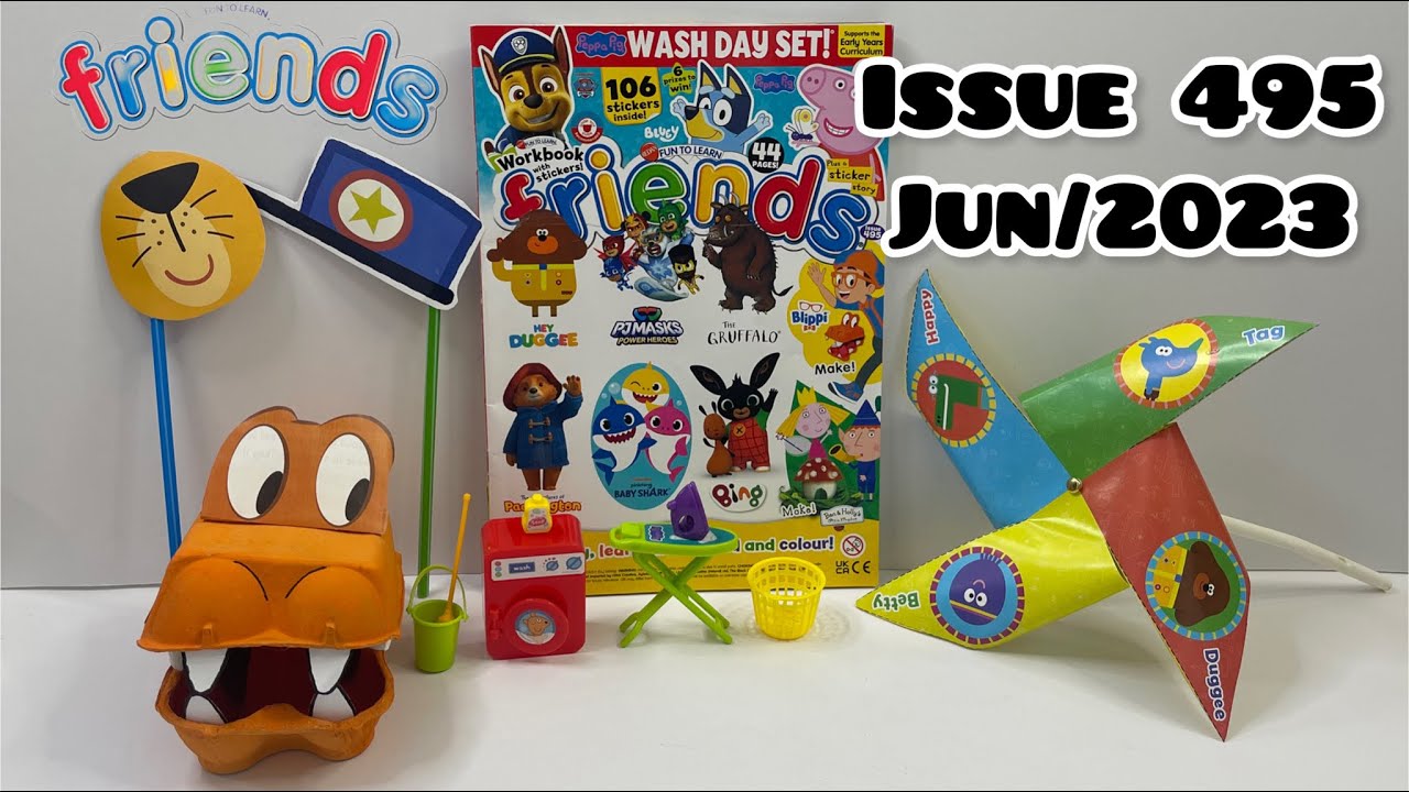 Friends magazine, issue 495, jun/2023, with Peppa pig Wash Day!! 🧴🧽🫧 ...