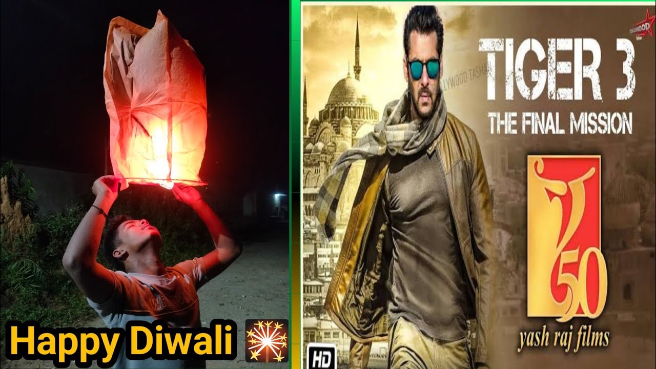 Happy Diwali 🎇 to all and TIGER 3 Movie 🍿Deakh liya #Dineshvloger - YouTube