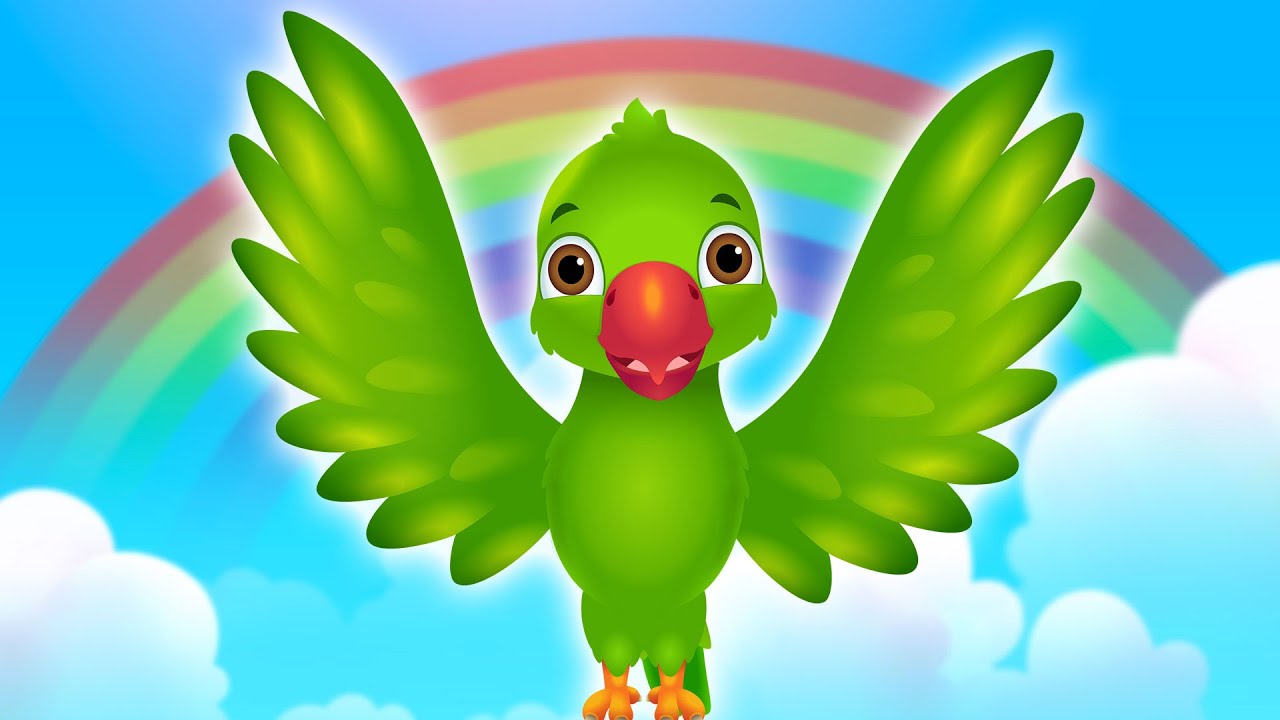 Main Tota Main Tota - मैं तोता 🦜 | Hindi Nursery Rhymes For Kids By ...