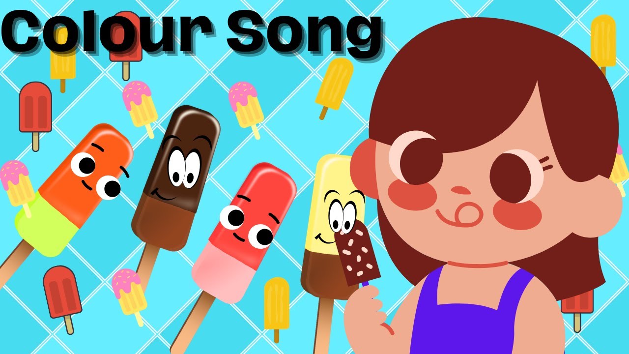 The Colors Song||(Popsicles) | Kids Songs | Nursery Rhymes for Kids ...