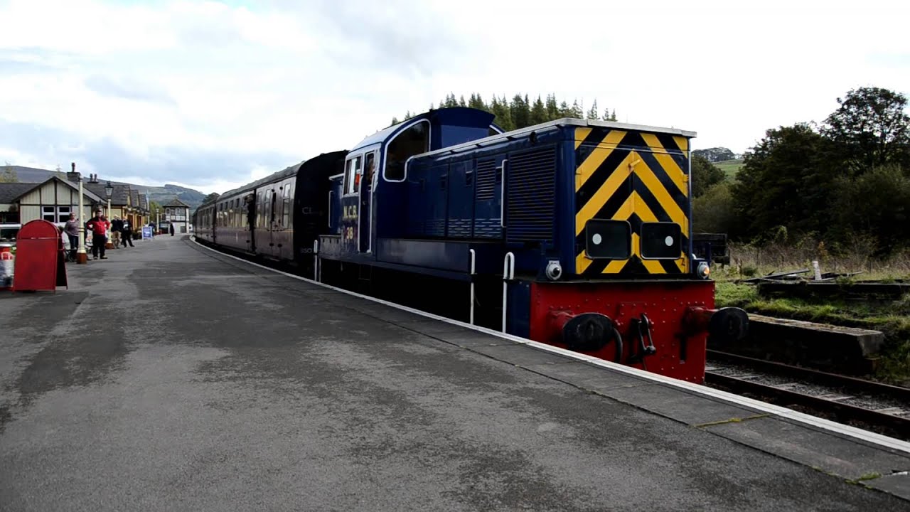 NCB 38 / D9513 Embsay and Bolton Abbey Railway 11 10 14 - YouTube