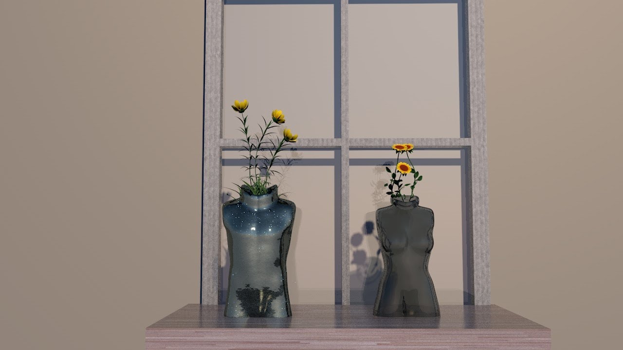 Original vases in Cinema 4D tutorial - YouTube