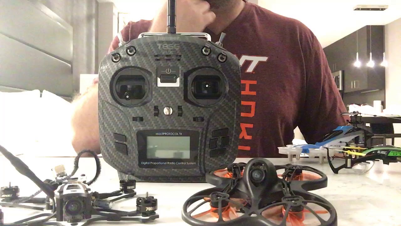 Emax Tinyhawk binding issues - YouTube