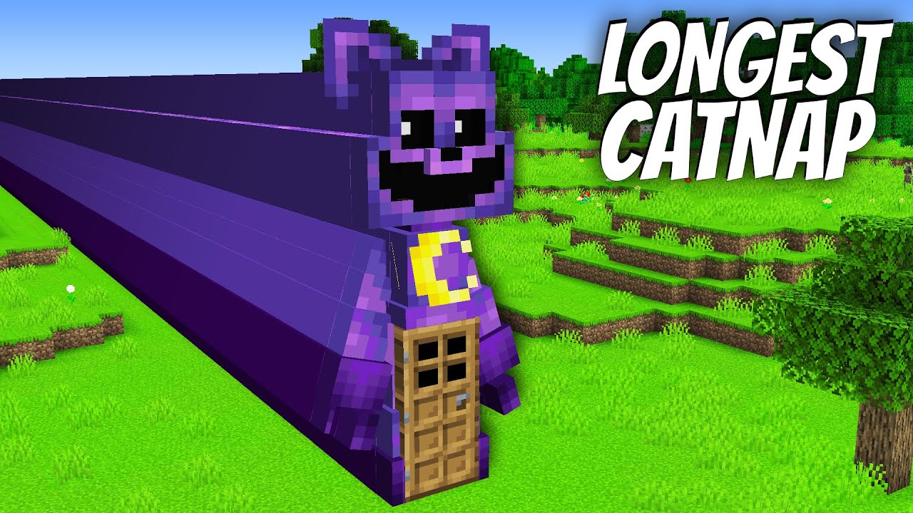 I found a LONGEST CATNAP in Minecraft ! BIGGEST SMILING CRITTER from ...