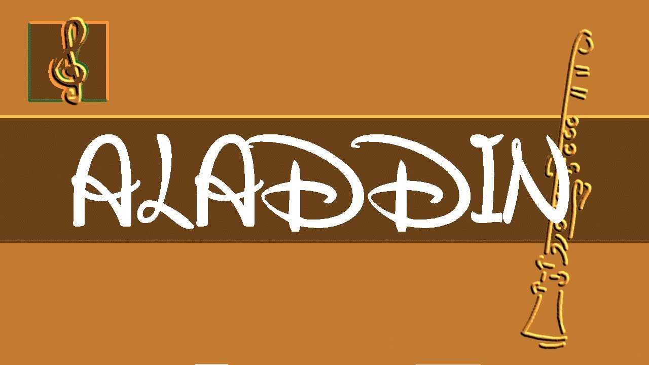 Clarinet & Guitar Duet - A Whole New World - Aladdin - Disney Song ...