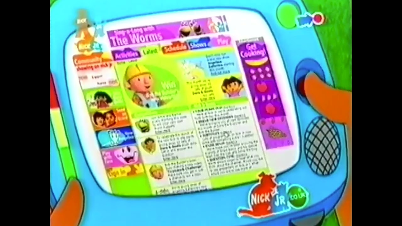 Nick Jr Produksjoner 2004 ArtStation Nick Jr. Promo/bumper Face
