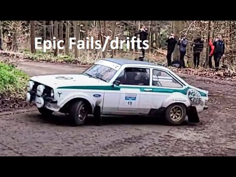 Best of Classic Rally Cars At Lombard Rally Festival {Crashes/Fails ...