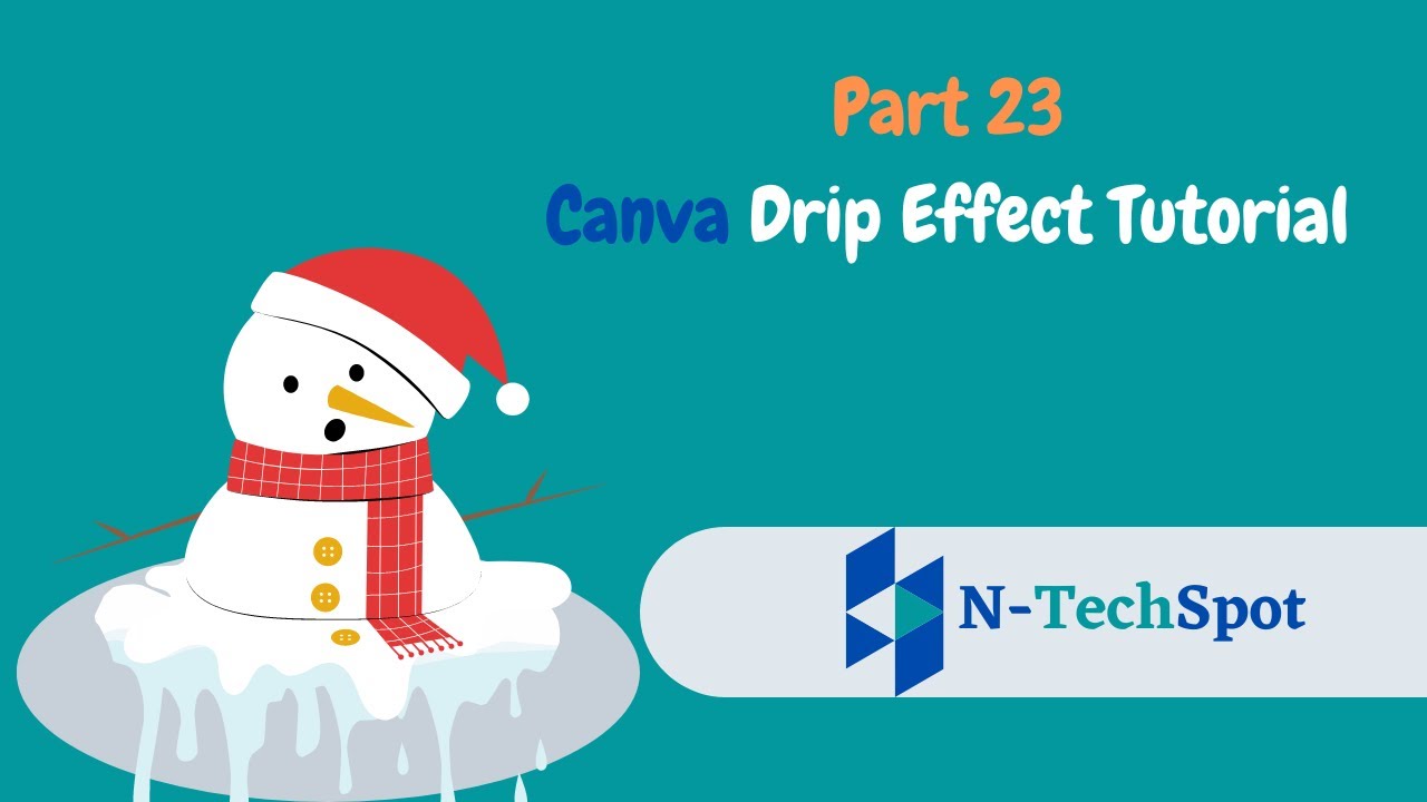Canva Drip Effect Tutorial - YouTube