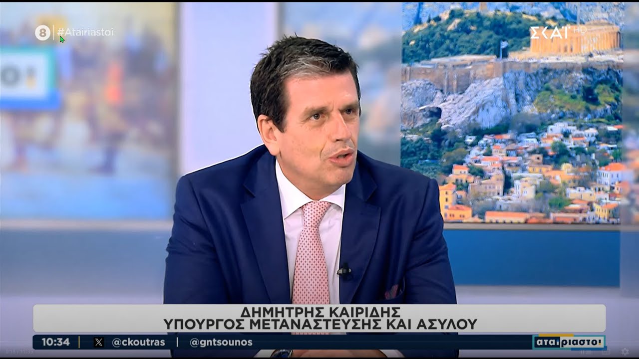 Ο Δημήτρης Καιρίδης στην εκπομπή "Αταίριαστοι" με τους Γιάννη Ντσούνο ...