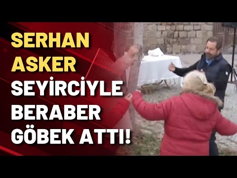 Görkemli Hatıralar Niğde'de! Serhan Asker'den oyun havası
